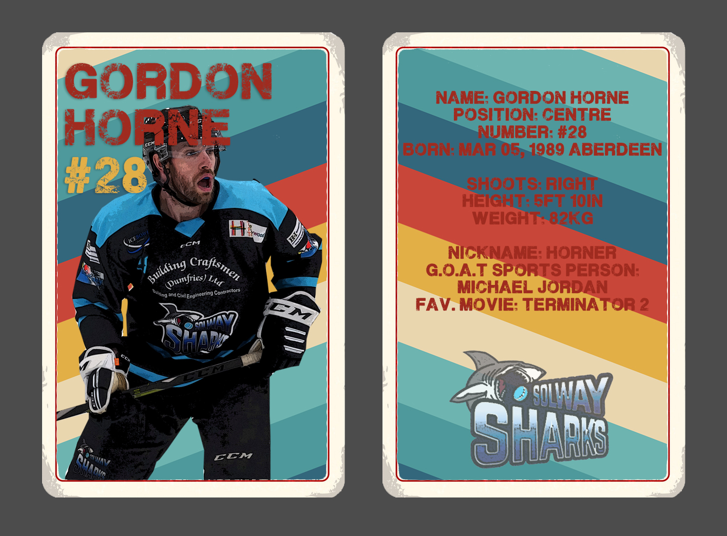 Sharks Bring Back Experienced Horne 22 23 Season Solway Sharks Ice